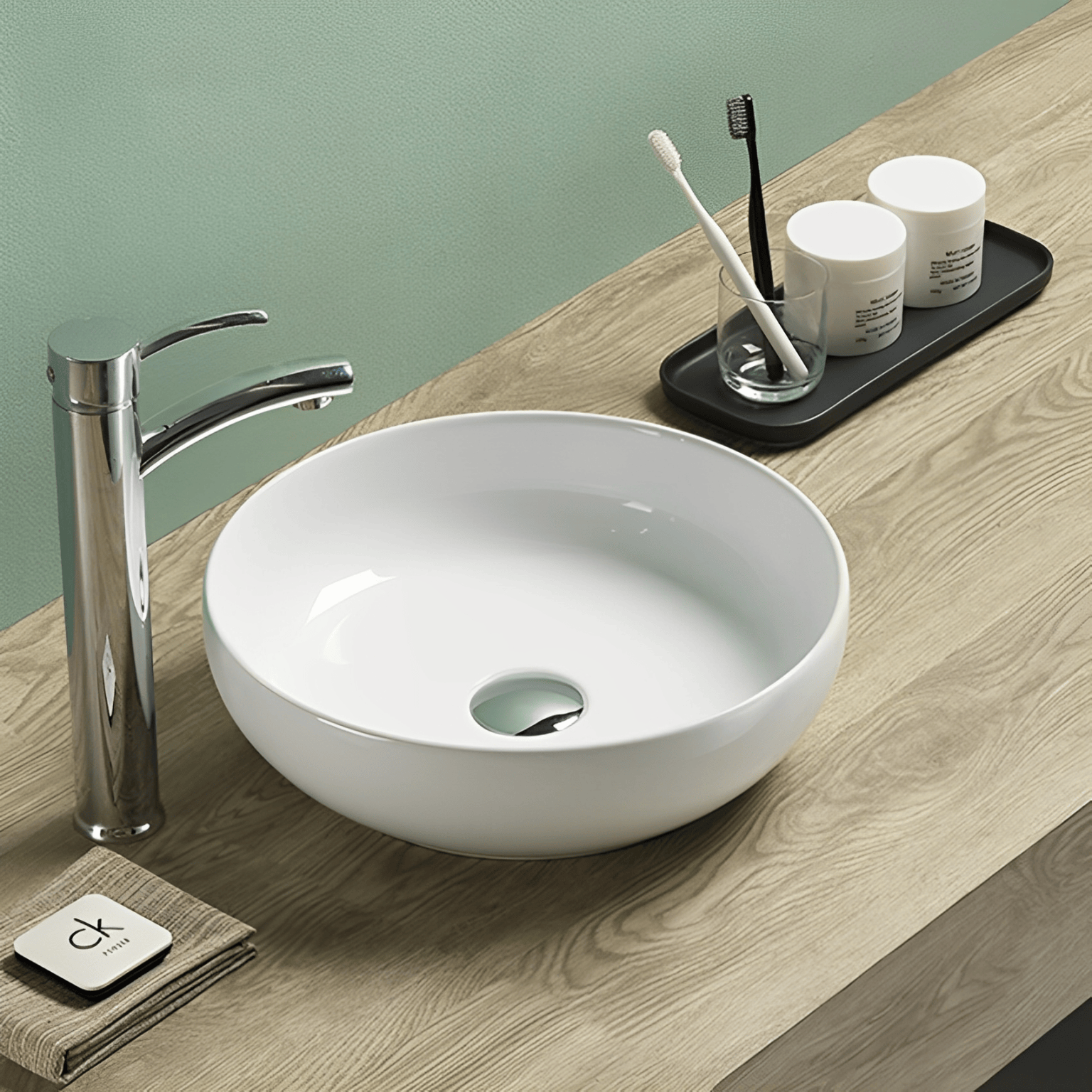 Oban Fine Ceramic Above counter Basins LK-OBA370 – LUKKA BATHWARE