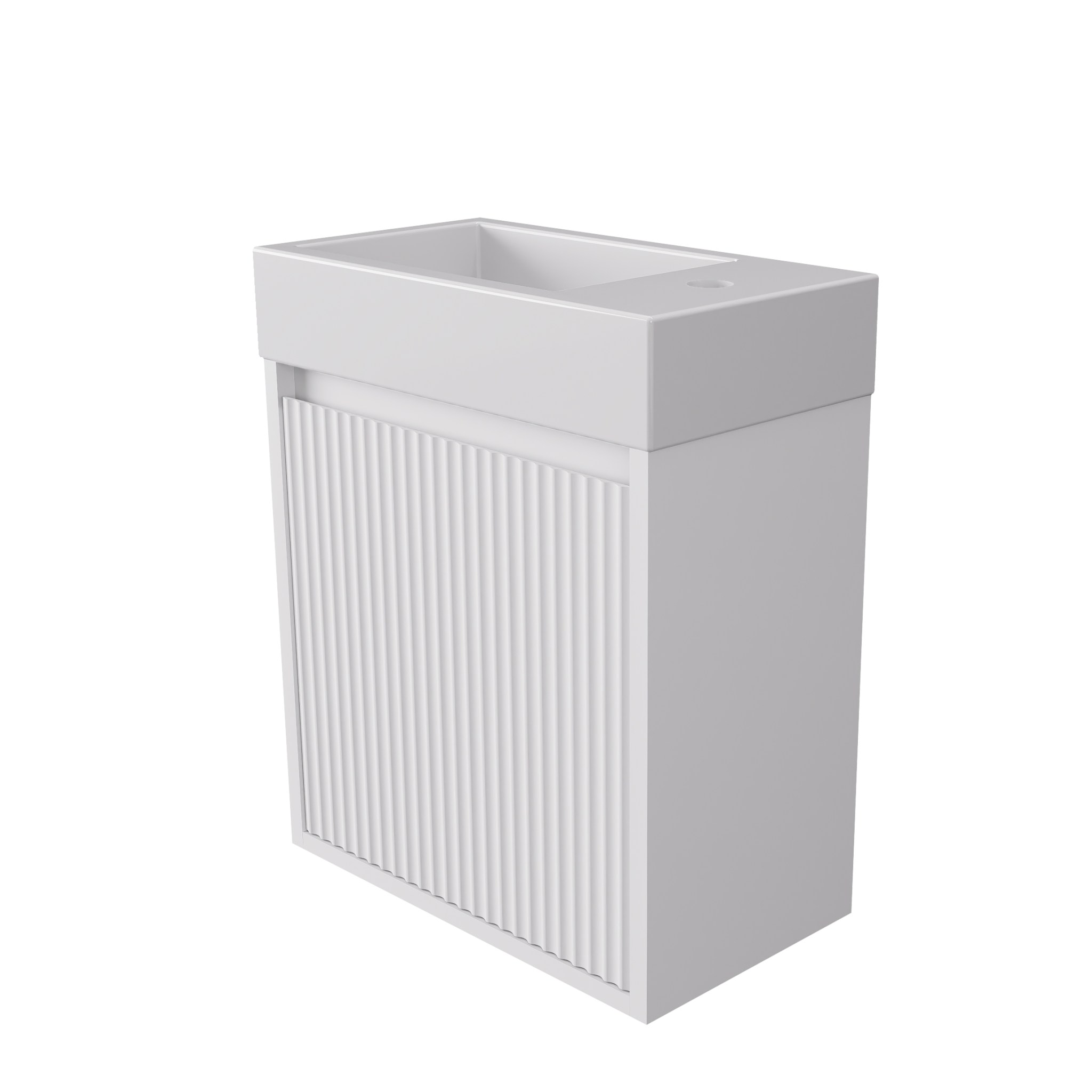 Crete Mini Wall Hung PVC Cabinet LK-MC42W-MW – LUKKA BATHWARE